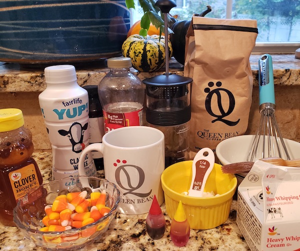 Candy Corn coffee – Coffee with the Queen
